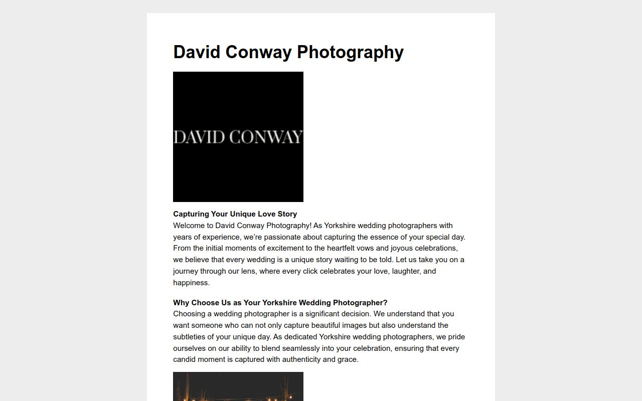 David Conway Photography